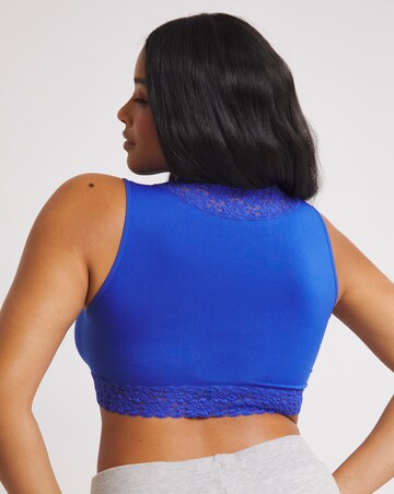 3 Pack Lace Trim Comfort Tops | Simply Be