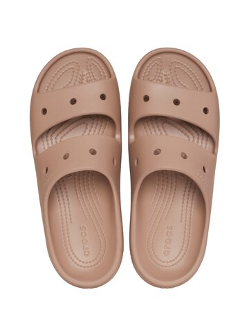 Crocs Classic Two Strap Slider Sandals Standard Fit | Simply Be