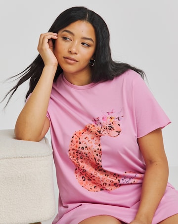 Joe Browns Springtime Leopard Nightie Simply Be