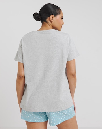 Pretty Secrets Value 2 Pack Pyjama Shortie Sets | Simply Be