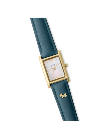 Radley Blue Leather Strap Watch | Simply Be