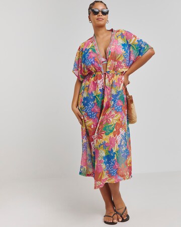 Figleaves Frida Maxi Beach Kaftan | Simply Be