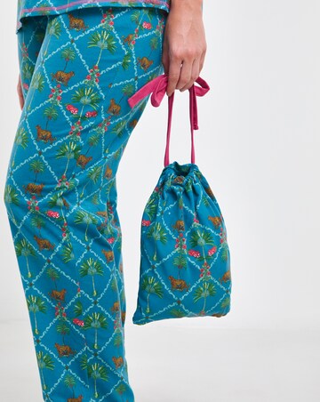 Joe Browns Leopard Print Pyjamas in a Bag | Simply Be