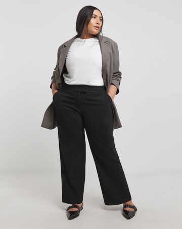 MAGISCULPT Wide Leg Trousers Regular Length | Simply Be