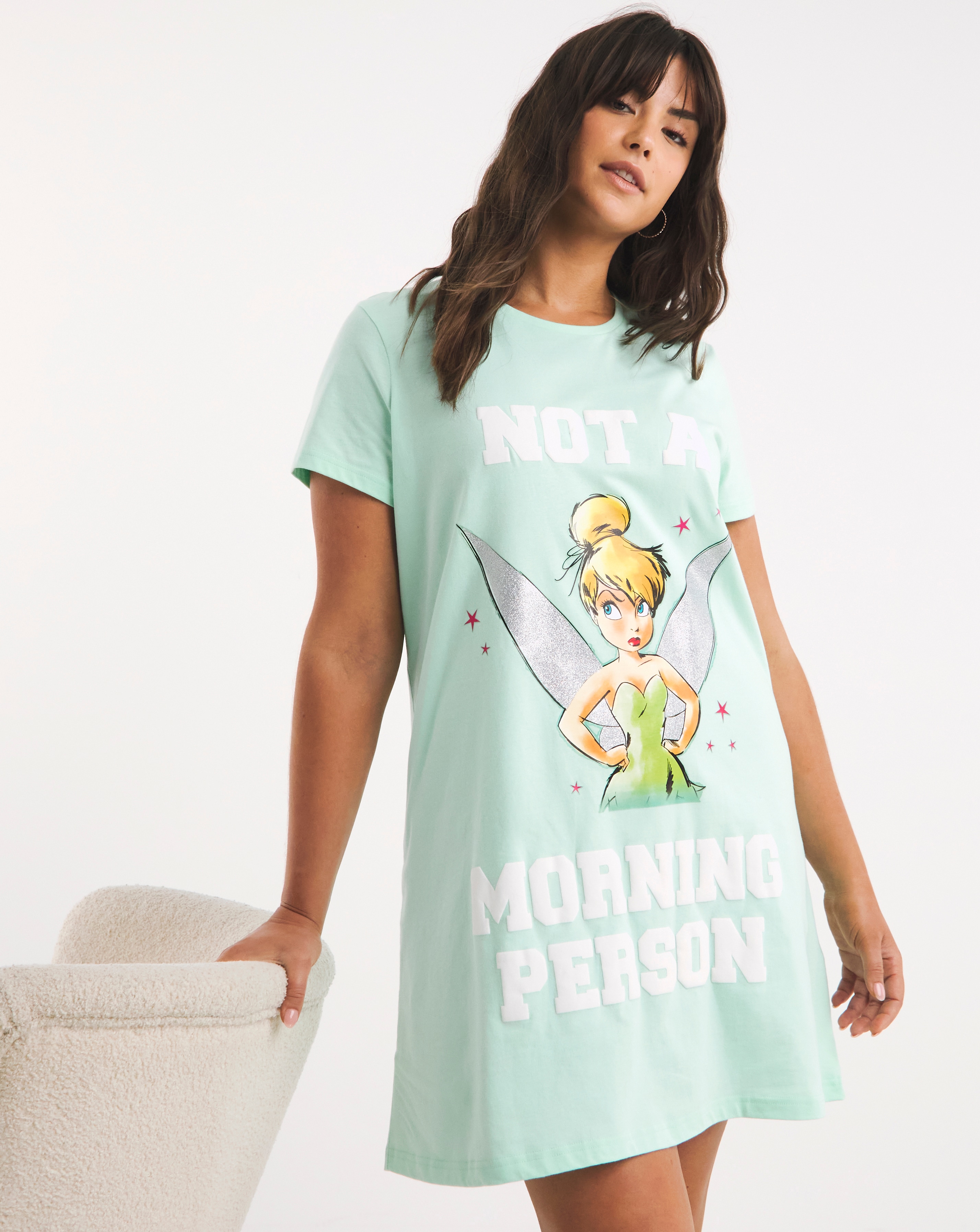 Tinker Bell Cotton Nightie | Simply Be