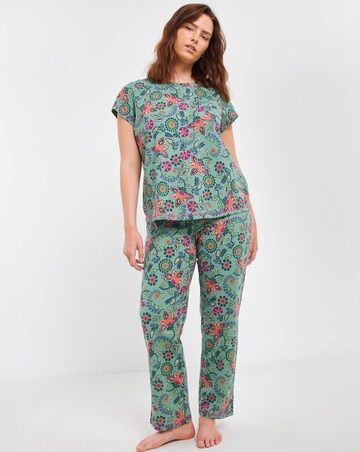 Joe Browns Floral Print Pyjamas in a Bag | Simply Be