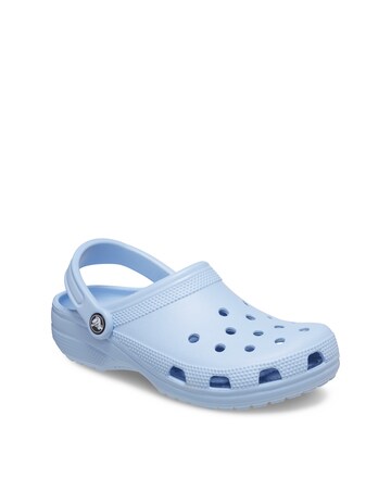 Crocs Blue Classic Clogs -Standard Fit (D) | Simply Be