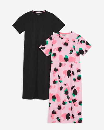 Pretty Secrets Value 2 Pack Maxi Nighties | Simply Be