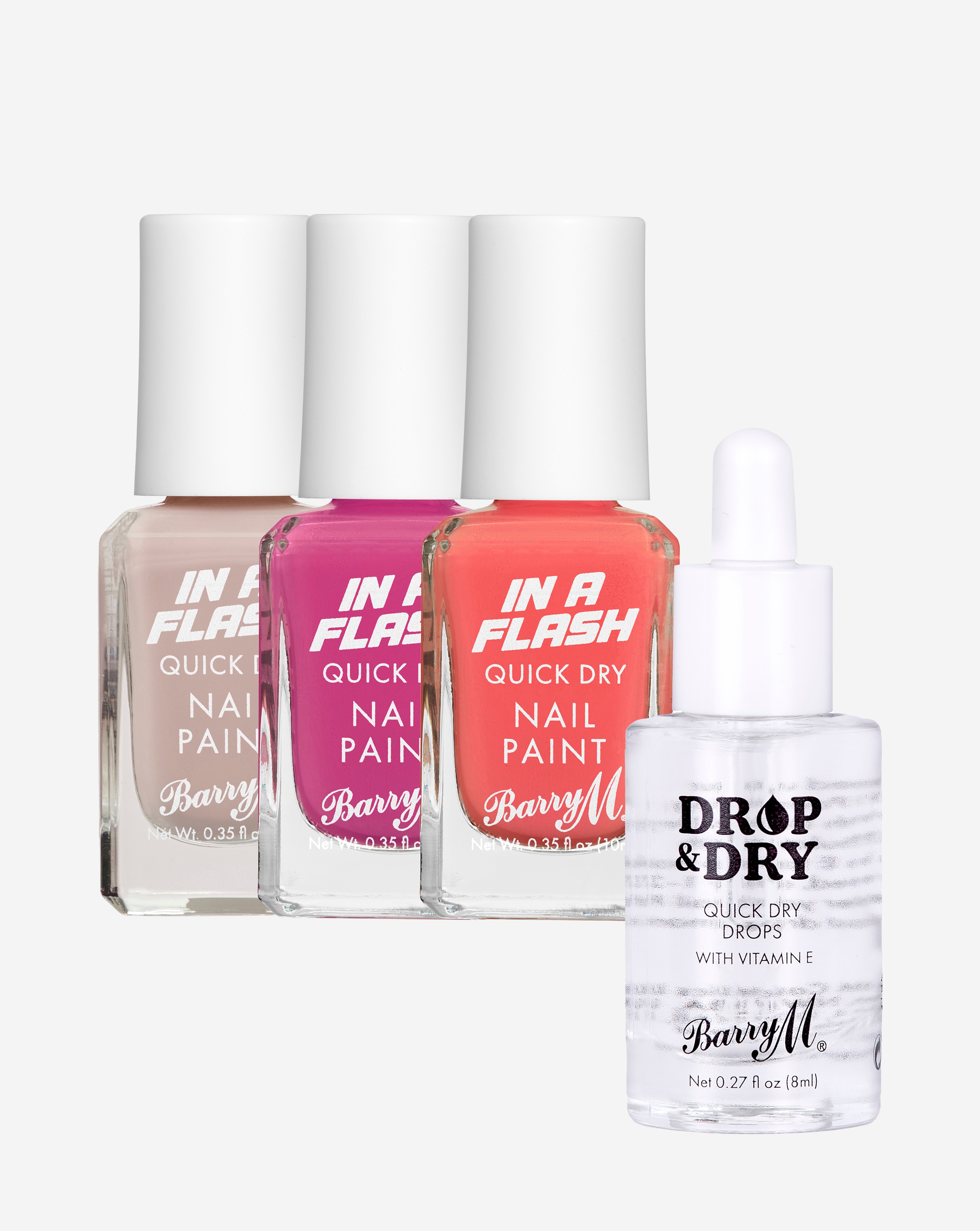 Barry M Quick Dry Nail Paint Set 1 | Simply Be