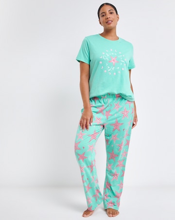 Pretty Secrets Value 2 Pack Pyjama Sets | Simply Be