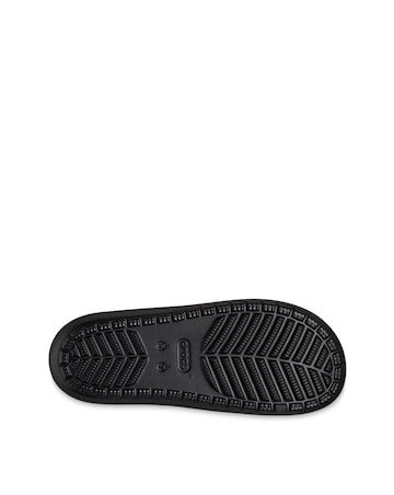 Crocs Black Classic Two Strap Slider Sandals -Standard Fit (D) | Simply Be