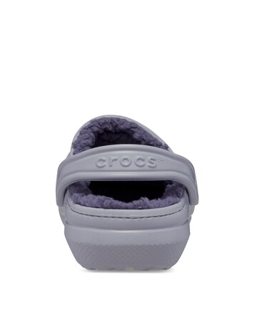 Crocs Fleece Lined Classic Clog Standard Fit | Simply Be