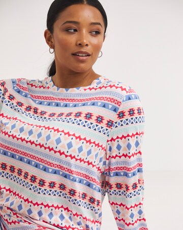 Pretty Secrets Fairisle Supersoft Twosie | Simply Be