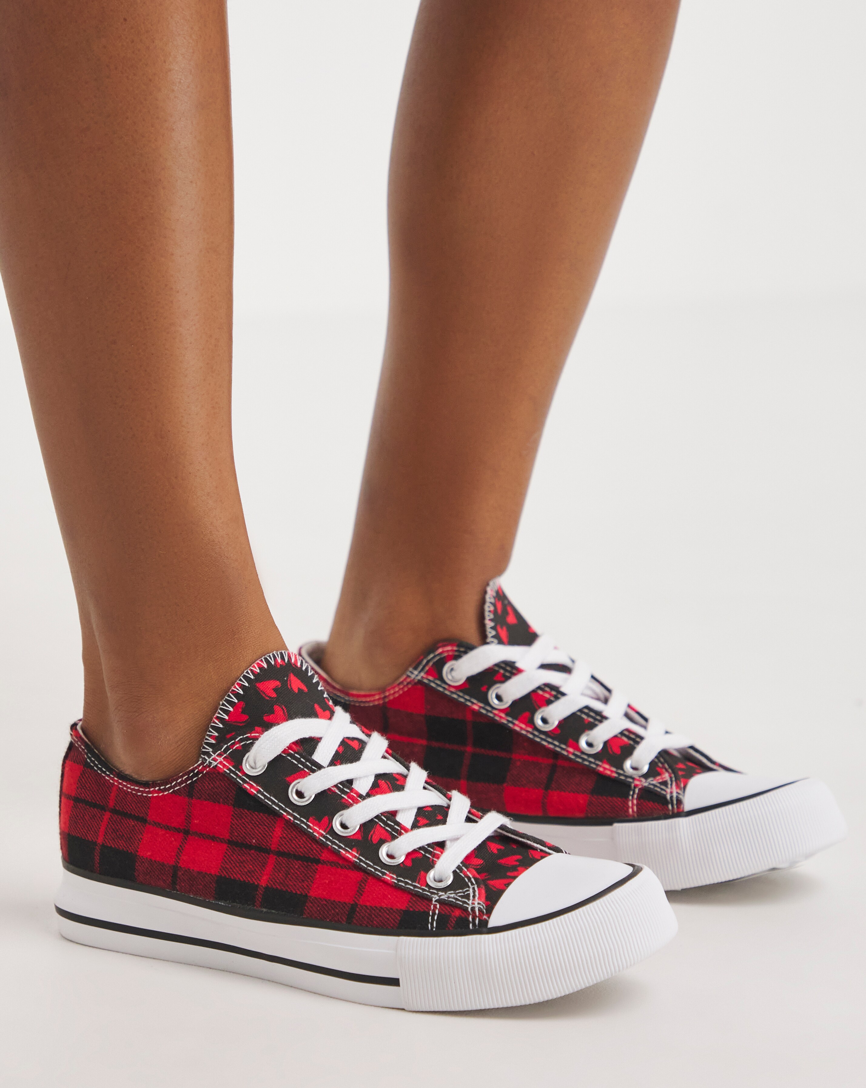 Nelly Chunky Canvas Trainers Wide E Fit | Simply Be