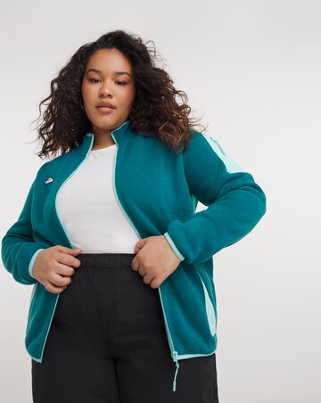 Snowdonia Knitted Zip Up Jacket | Simply Be
