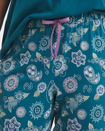 Joe Browns Peacock Pyjama Set | Simply Be