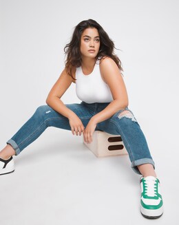 Women's Plus Size Boyfriend Jeans | Simply Be