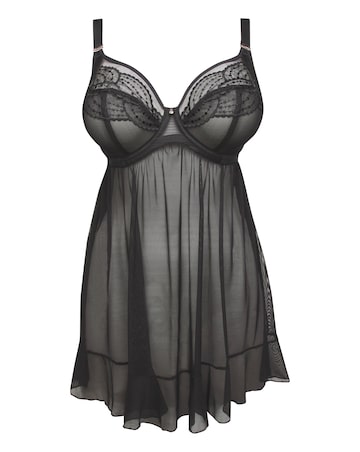 Elomi Priya Plunge Wired Babydoll | Simply Be