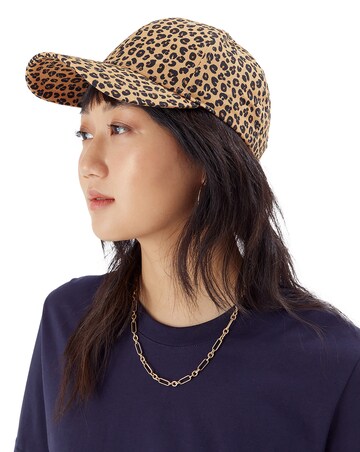 Accessorize Leopard Print Cap | Simply Be