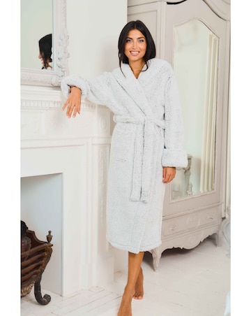 Jim Jam the Label Lambi Dressing Gown | Simply Be