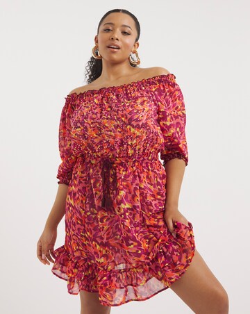 Figleaves Curve Cancun Embellished Beach Dress | Simply Be