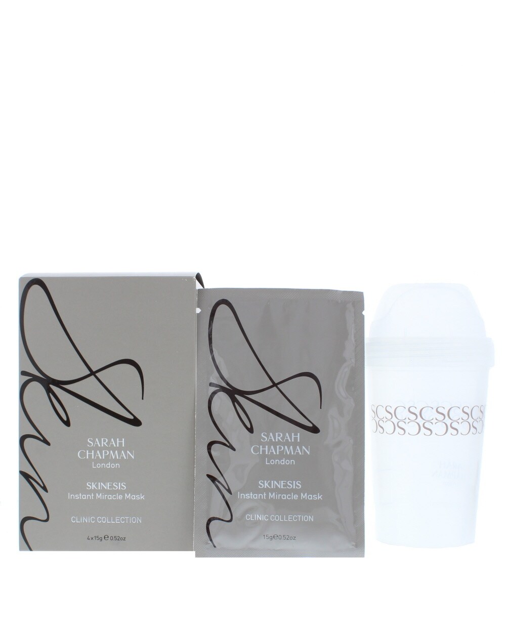Sarah Chapman Skinesis Instant Miracle Mask 4 x 15g Clinic Collection ...