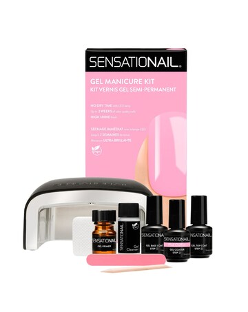 SensatioNail Gel Polish Starter Kit - Pink Chiffon | Simply Be