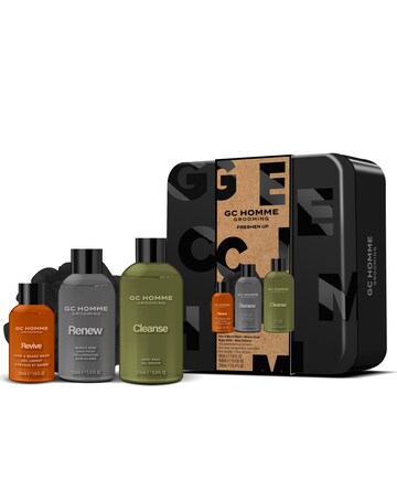The Luxury Bathing Company GC Homme Mens Grooming Tin Set | Simply Be