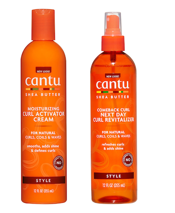 Cantu Curl Activator Cream and Comeback Curl Spray Bundle | Simply Be
