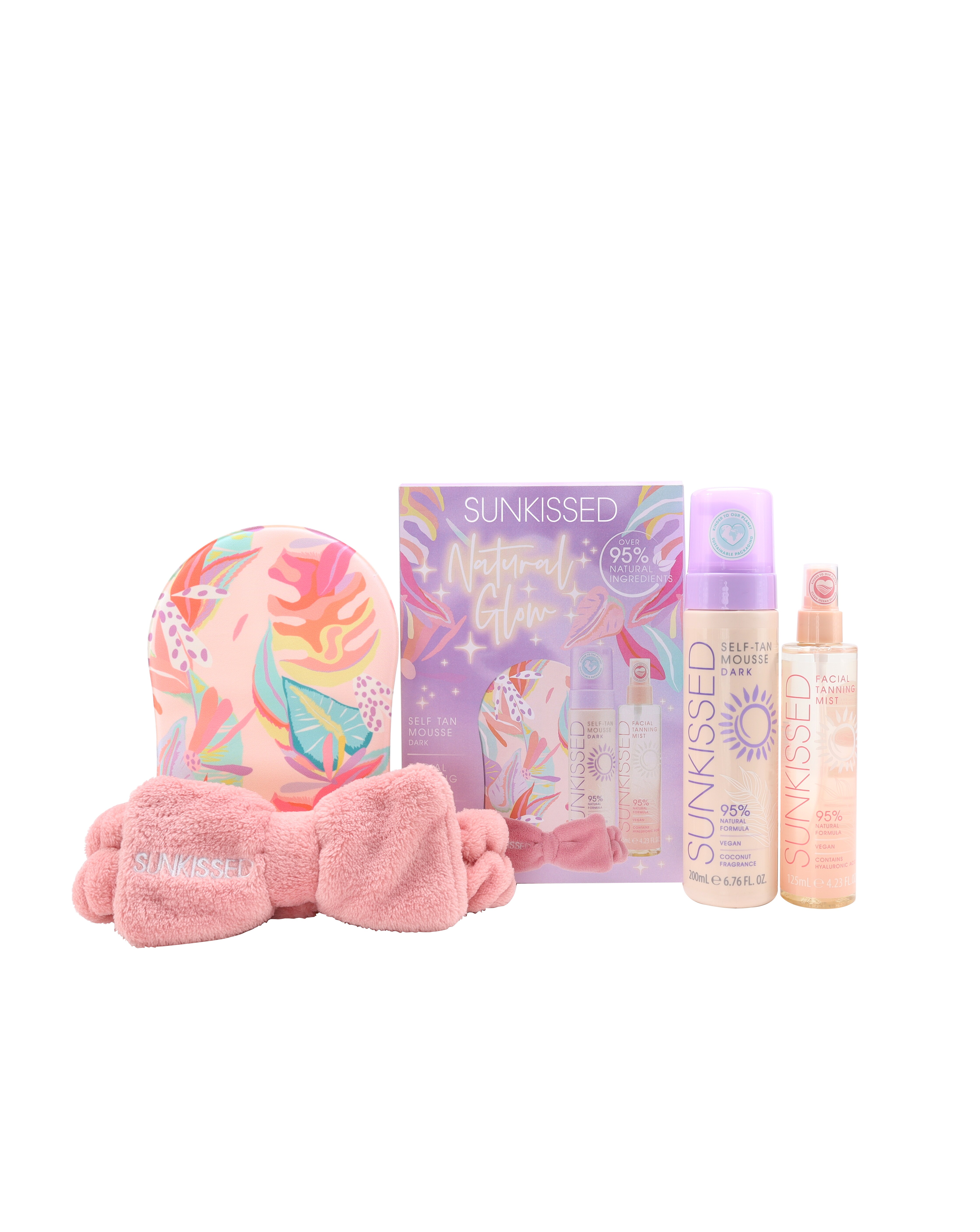 Sunkissed Natural Glow Tanning Gift set | Simply Be