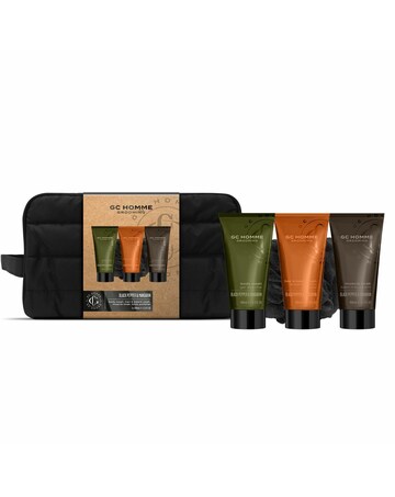The Luxury Bathing Company GC Homme Mens Washbag Set | Simply Be