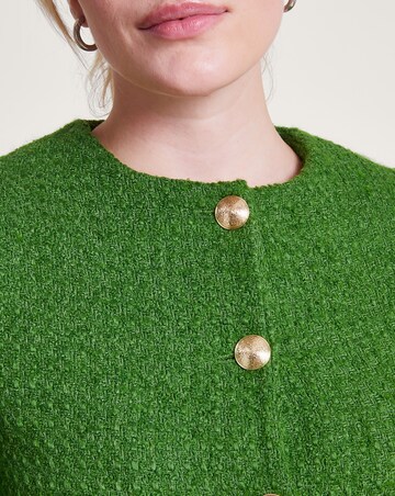 Monsoon Maya Tweed Crop Jacket | Simply Be