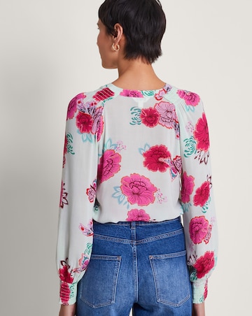 Monsoon Esme Floral Blouse | Simply Be