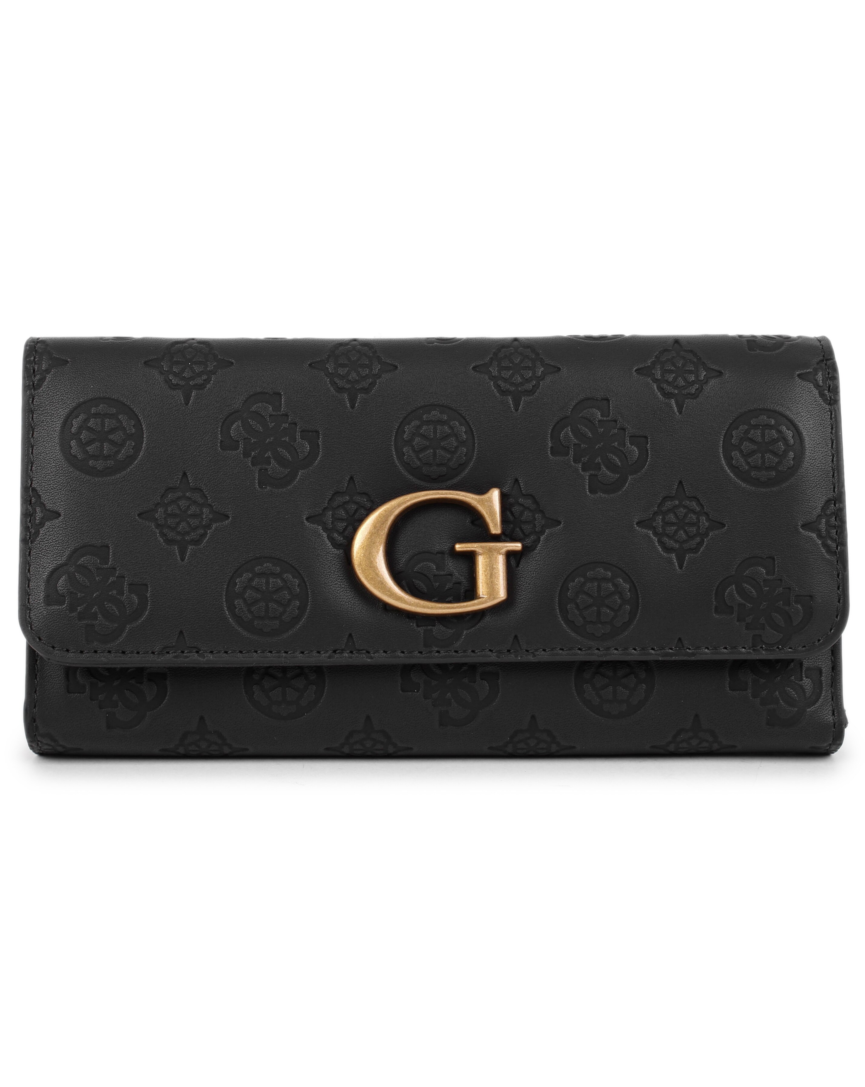 Guess G Vibe Logo Stamp Trifold Wallet | Simply Be