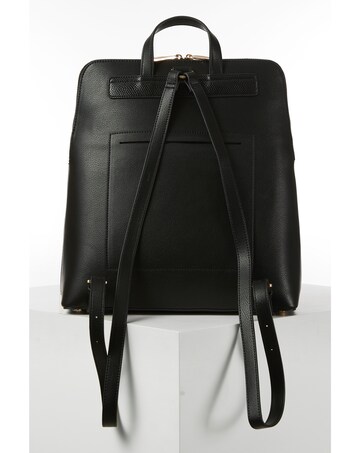 Luella Grey Philly Black Laptop Backpack | Simply Be