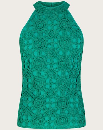 Monsoon Sleeveless Crochet Top | Simply Be