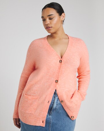 Apricot Boyfriend Cardigan | Simply Be