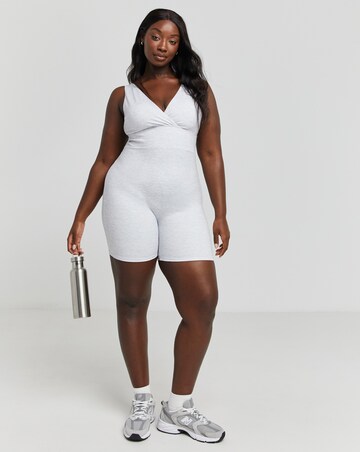 TALA DayFlex Built-In Support V Neck Unitard | Simply Be