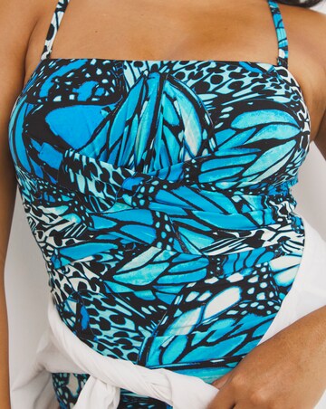 MAGISCULPT Bandeau Swimsuit | Simply Be