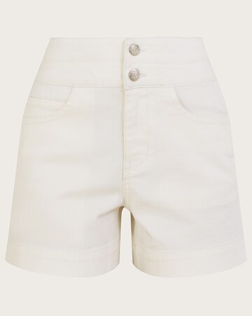 Monsoon Two-Button Denim Shorts | Simply Be