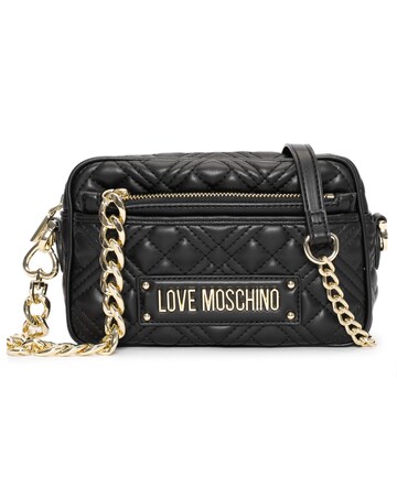 Love Moschino Mini Diamond Quilt Cross-Body Bag | Simply Be