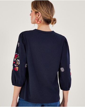 Monsoon Embroidered Jersey Top | Simply Be