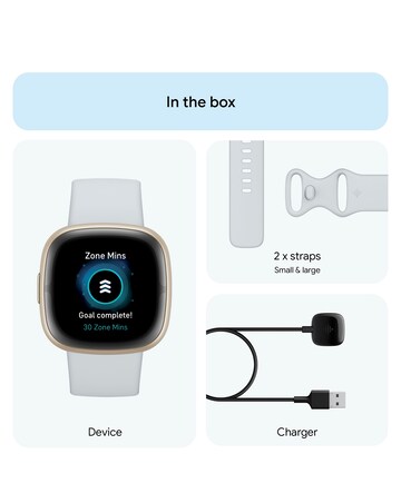 Fitbit Sense 2 Smart Watch - Blue Mist | Simply Be