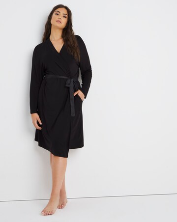 Figleaves Camelia Soft Touch Short Robe | Simply Be