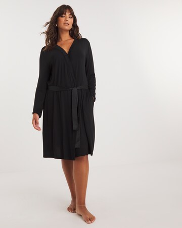 Figleaves Camelia Soft Touch Short Robe | Simply Be