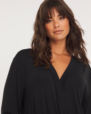 Figleaves Camelia Soft Touch Short Robe | Simply Be