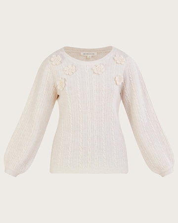 Monsoon Floral Embroidered Jumper | Simply Be