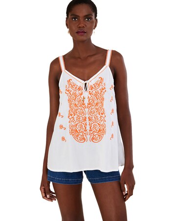 Monsoon Embroidered Cami Top | Simply Be