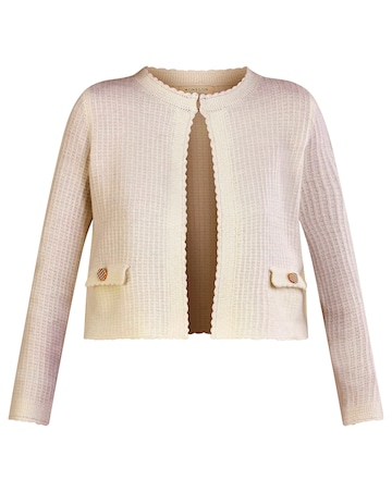 Monsoon Knit Cropped Jacket | Simply Be