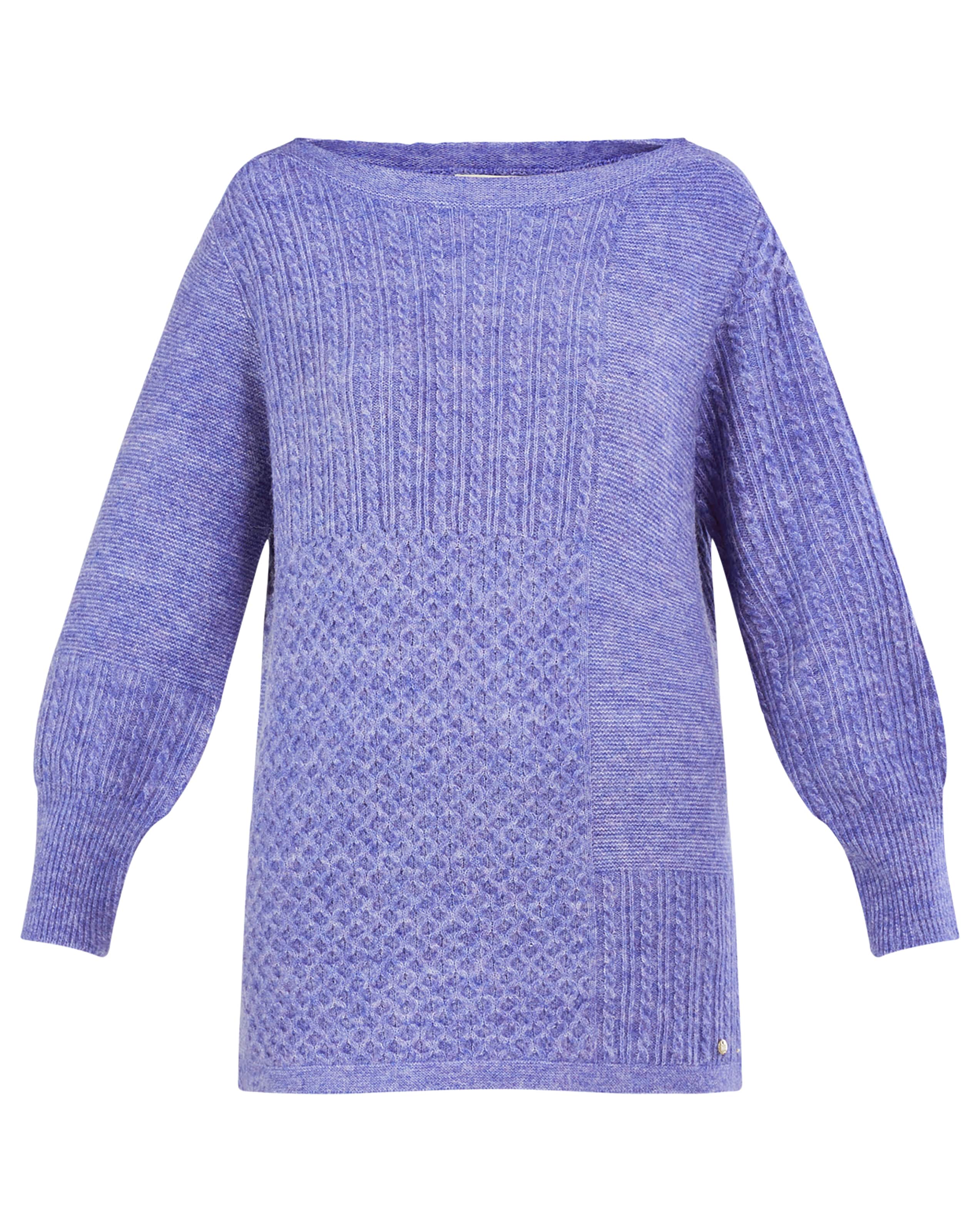 Monsoon Supersoft Patch Tunic Jumper | Simply Be